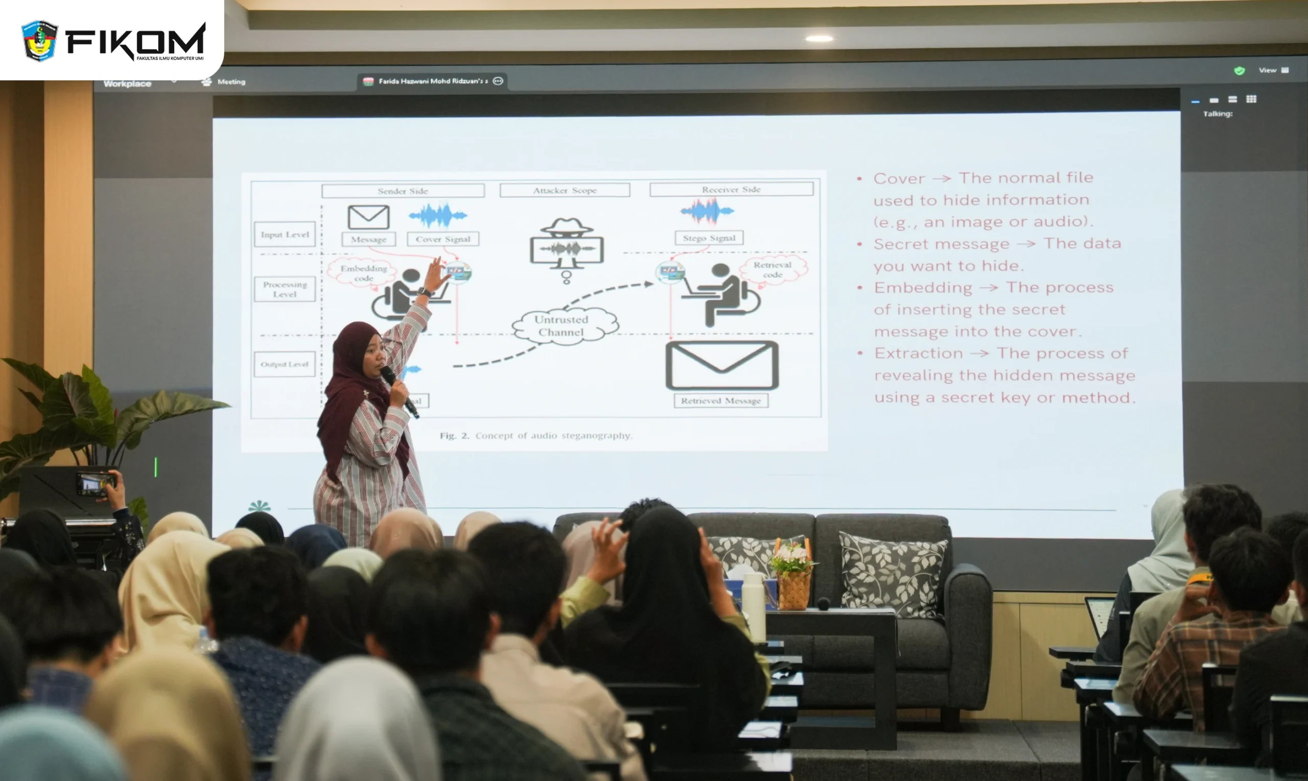USIM dan FIKOM UMI Jalin Kolaborasi Lewat Program Visiting Scholar